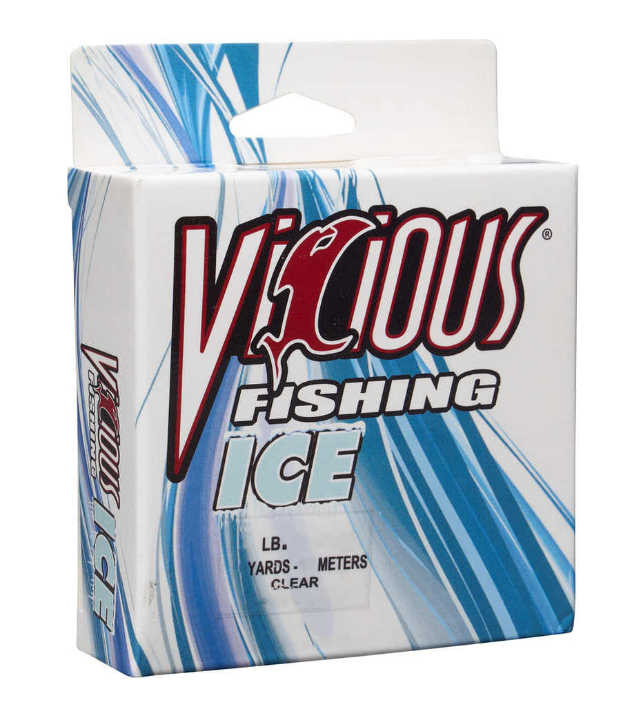 Vicious Ice Clear Mono - 17 Lb Test | Bass Capital Tackle