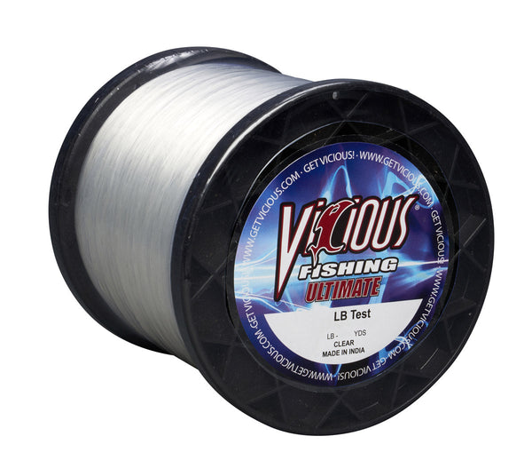 Vicious Ultimate Clear Mono -80 Lb Test | Bass Capital Tackle