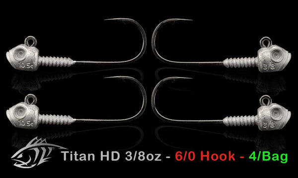 Titan HD Jig Heads | Bass Capital Tackle